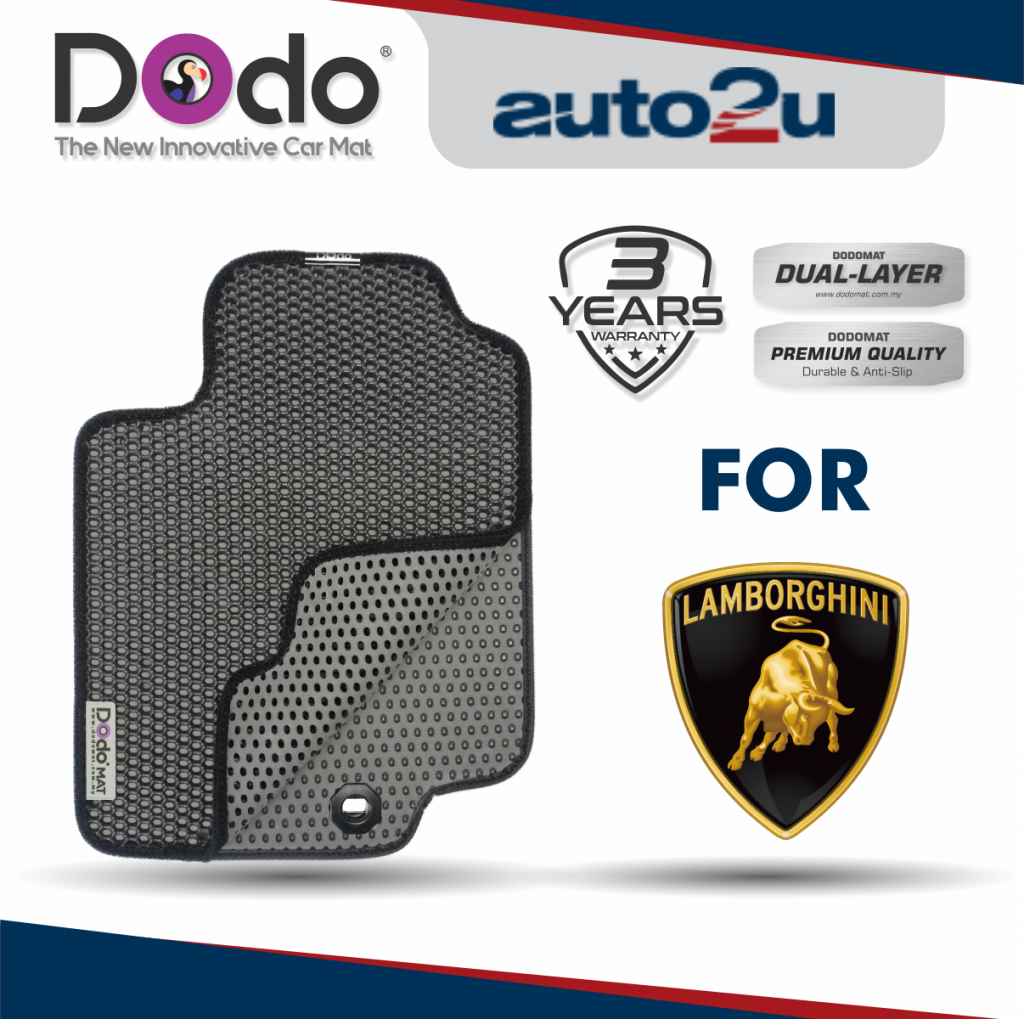 Dodo Car Mat For Lamborghini - auto2u