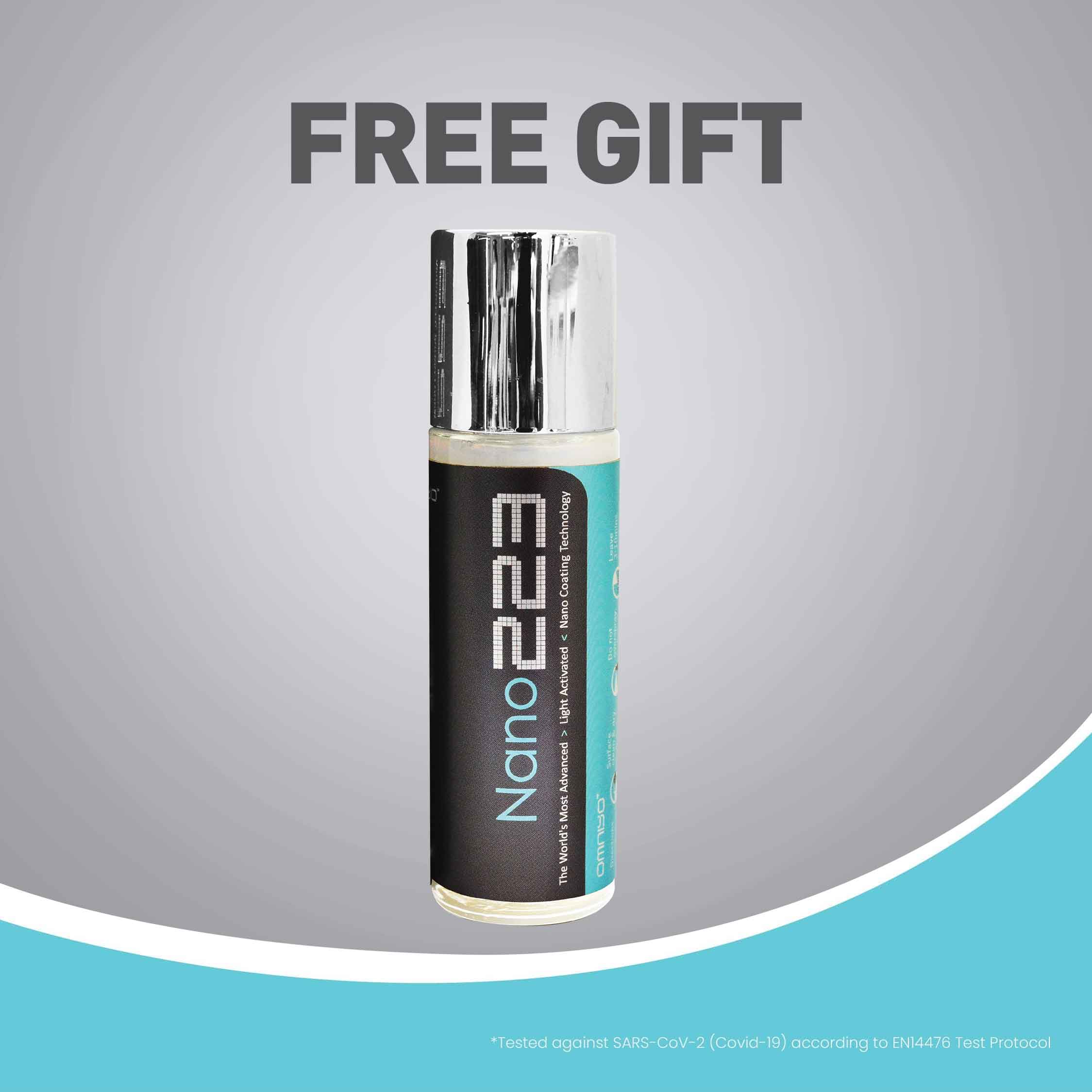 FREE GIFT : Nano223 Multi Surface Disinfectant Mist Spray 30ml - auto2u