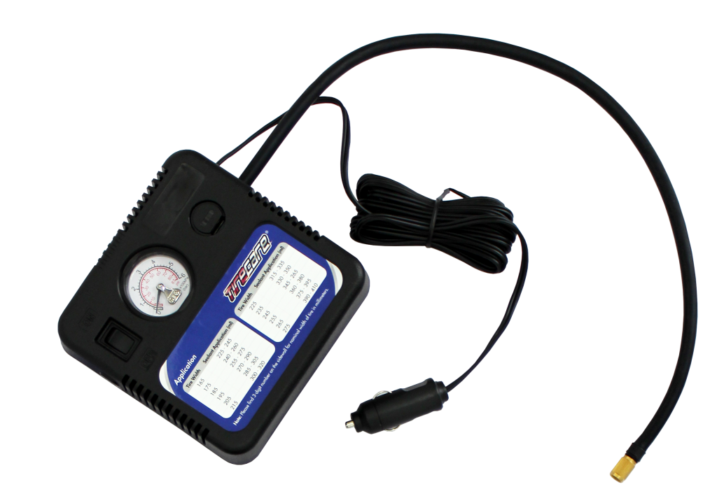 TireCare 12V Portable Mini Car Air Compressor Auto Tyre Inflator - auto2u