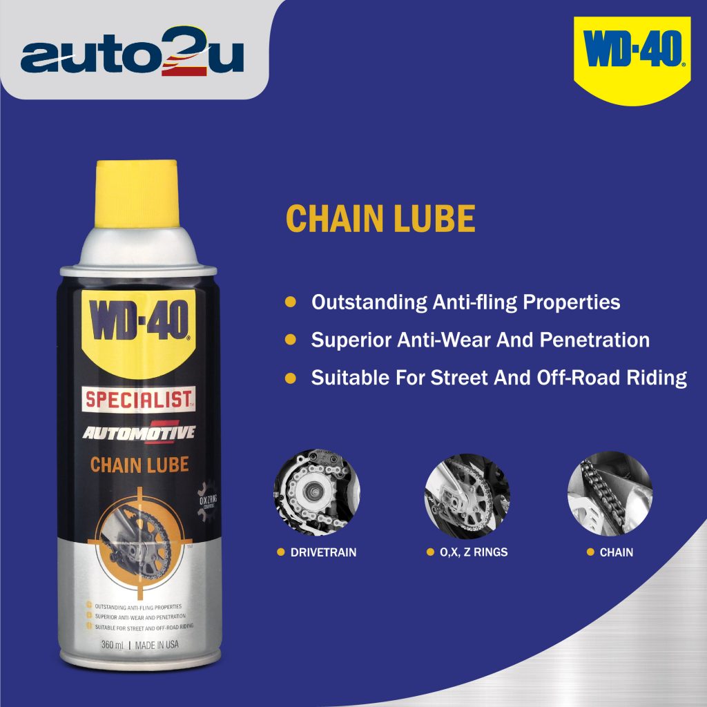 WD-40 Specialist Automotive Product - Chain Lube (360ml) - auto2u