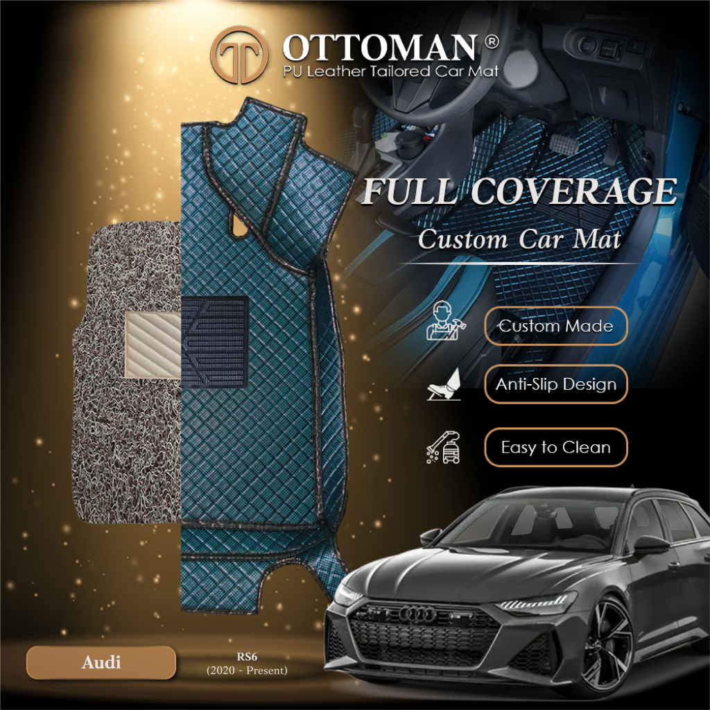 [CLASSIC SERIES] Ottoman Car Mat for Audi RS6 - auto2u