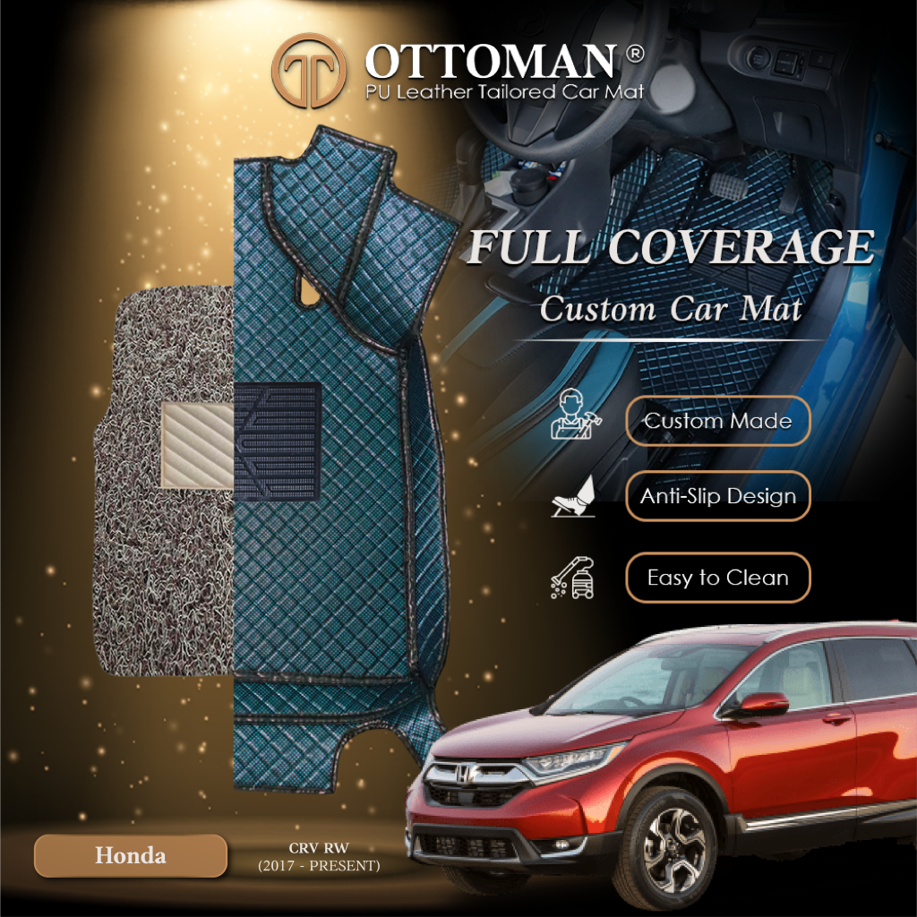 [CLASSIC SERIES] Ottoman Car Mat for HONDA CRV - auto2u