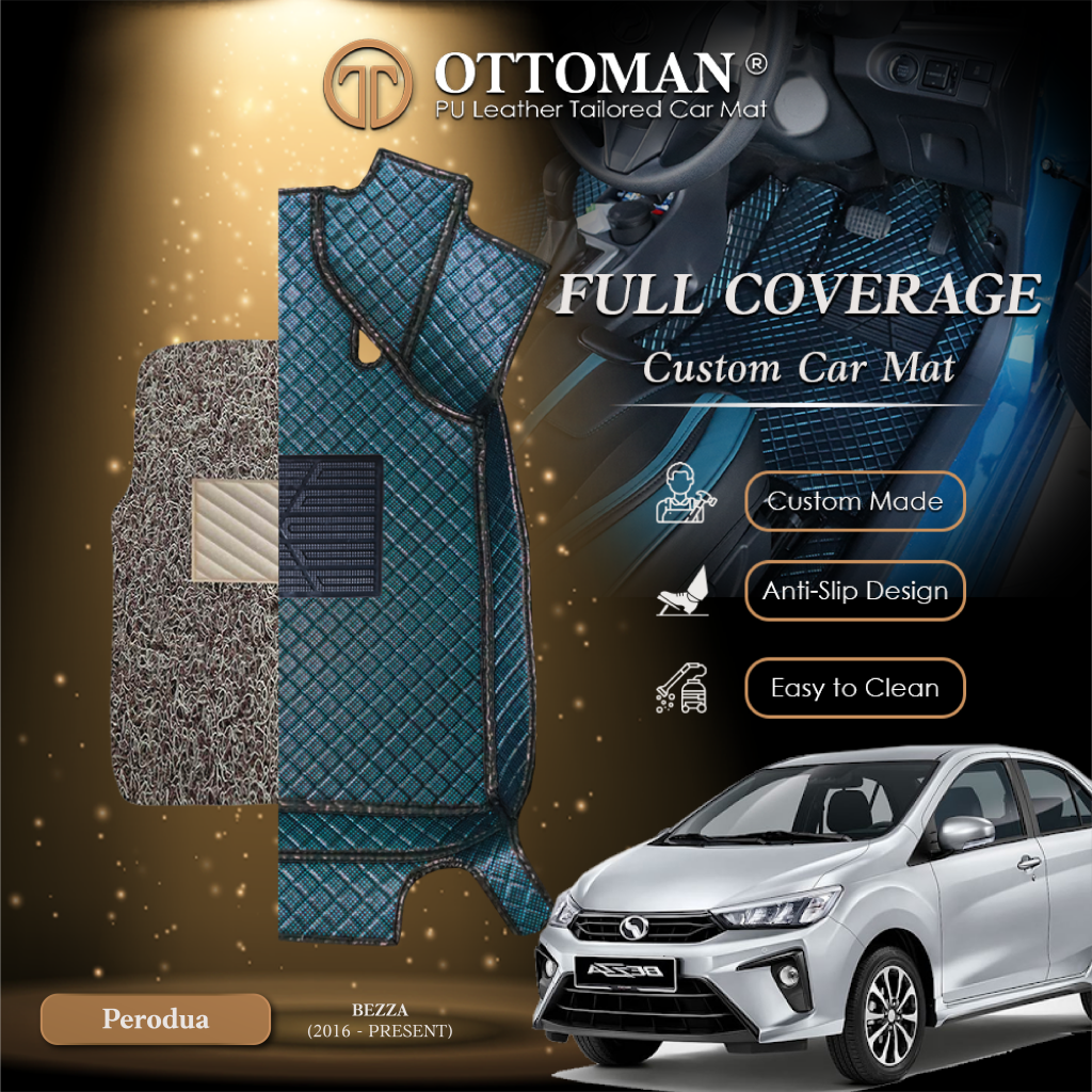 [CLASSIC SERIES] Ottoman Car Mat for PERODUA BEZZA - auto2u