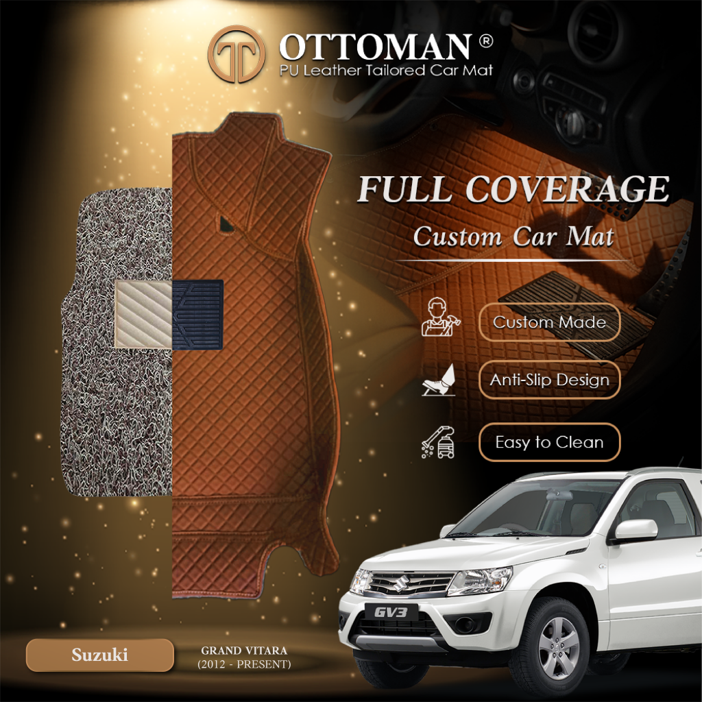 [CLASSIC SERIES] Ottoman Car Mat for SUZUKI GRAND VITARA - auto2u