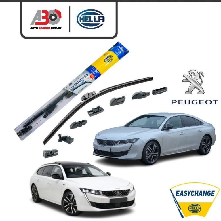 HELLA Nanotechnology Wiper Blades Set Peugeot 508 All Gen - auto2u