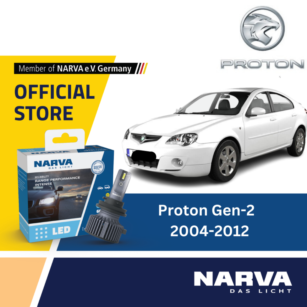 NARVA Bulbs Set Proton Gen-2 (2004-2012) - auto2u
